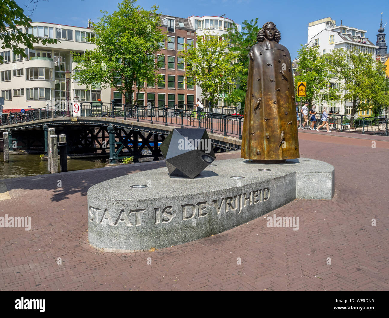 Statue of baruch benedictus spinoza hi-res stock photography and images ...