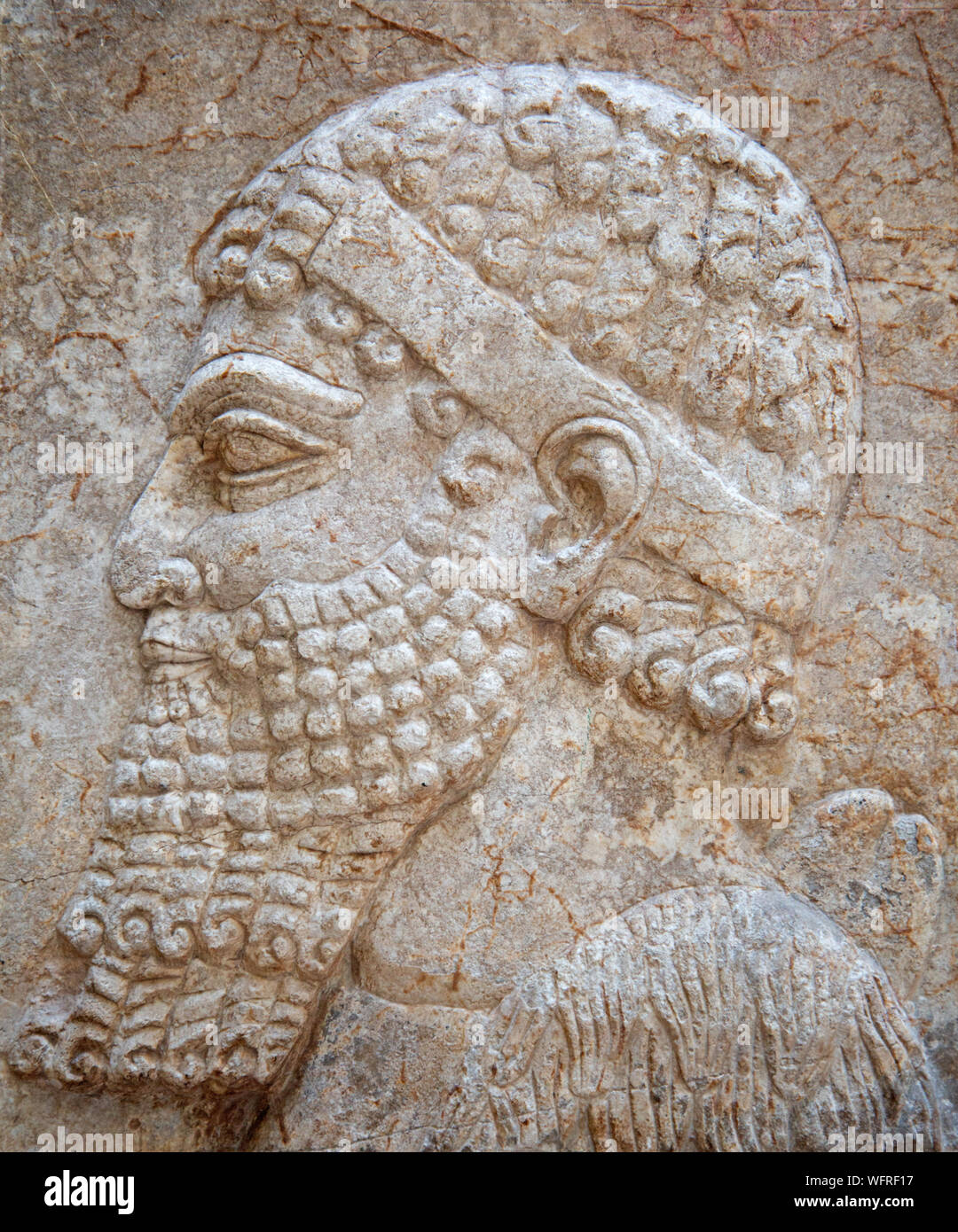 Ancient sumerian stone carving with cuneiform scripting Stock Photo - Alamy