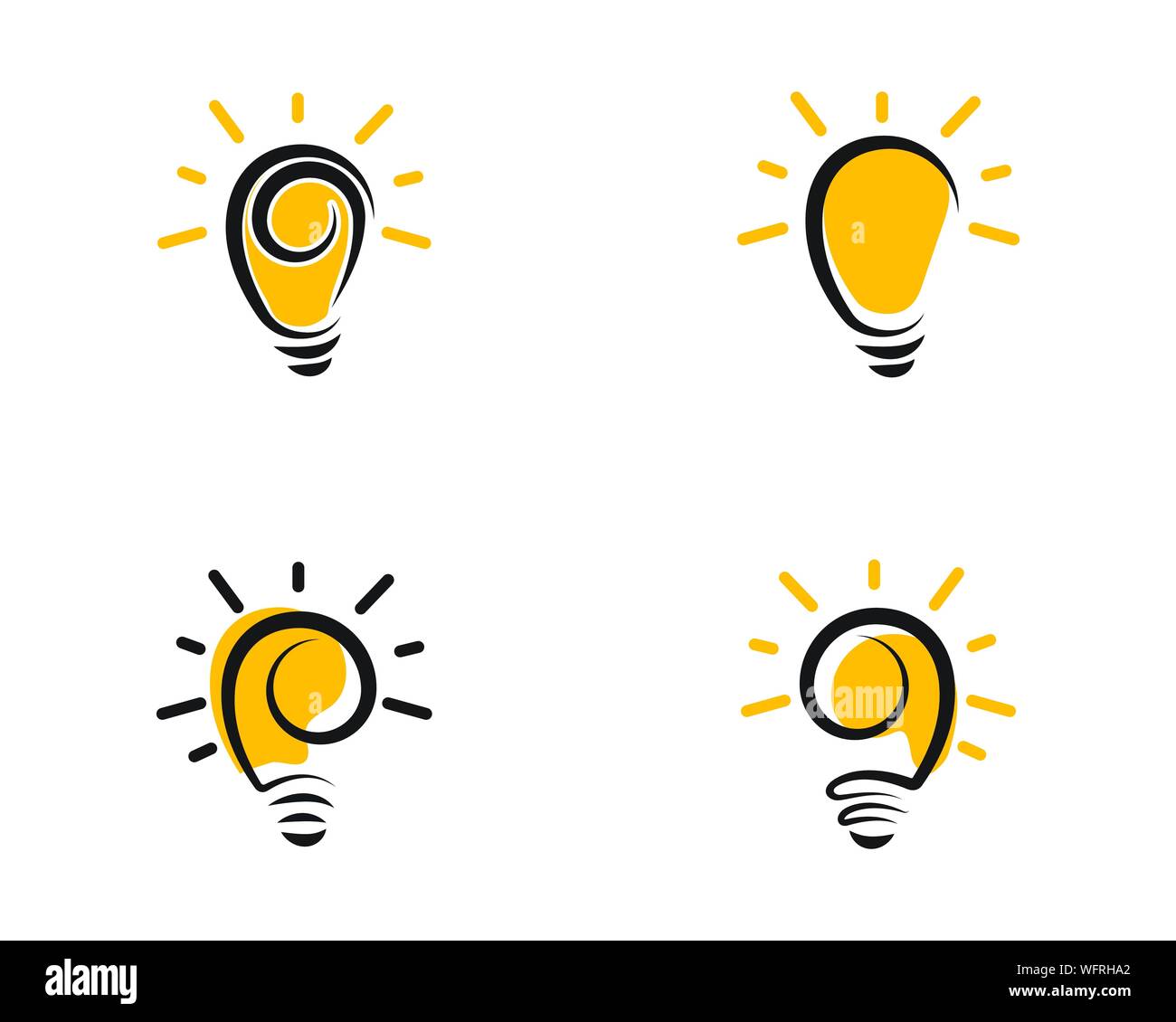 light bulb symbol vector design illustration Stock Vector Image & Art ...