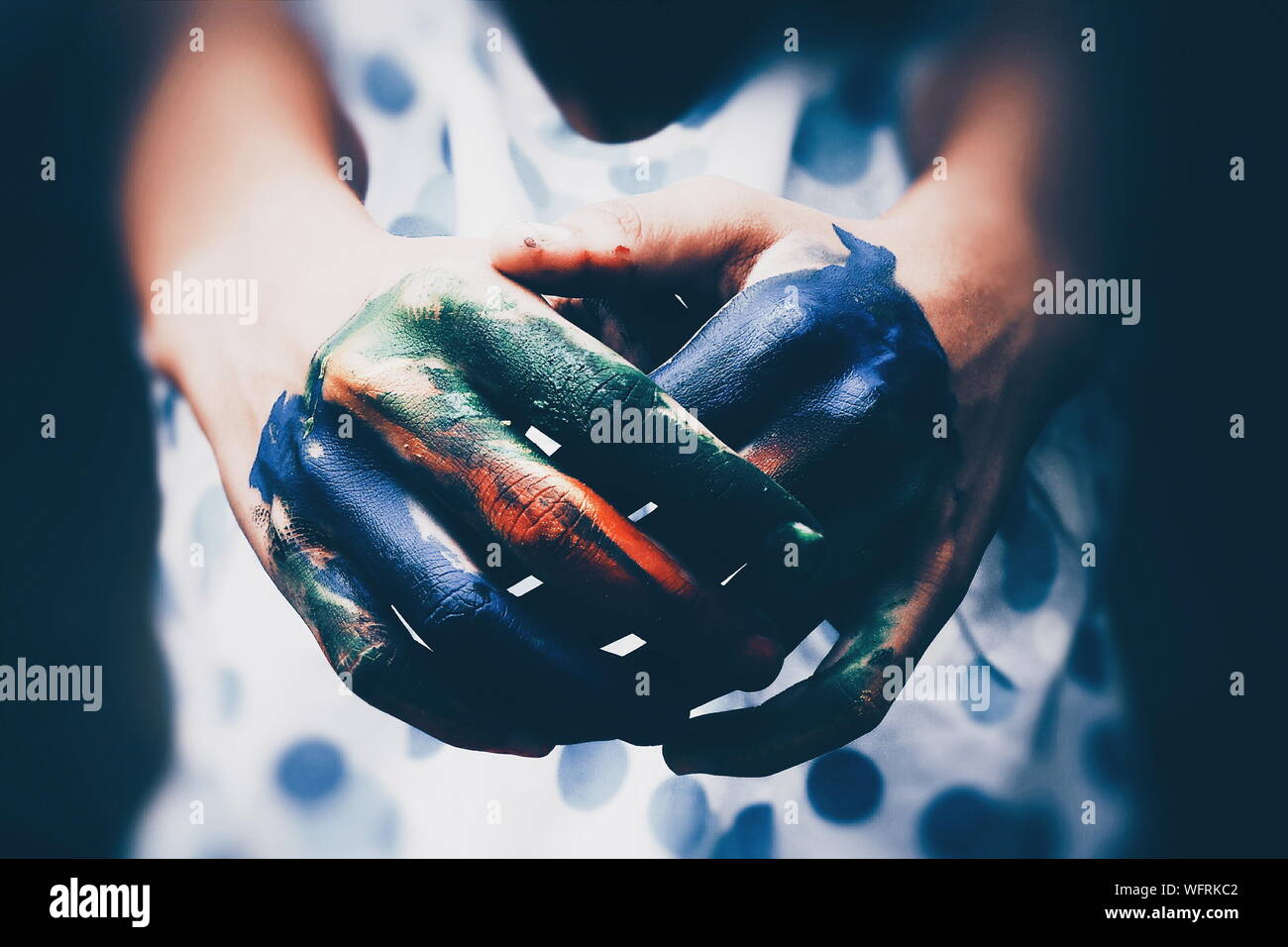 Stained Hands High Resolution Stock Photography and Images - Alamy