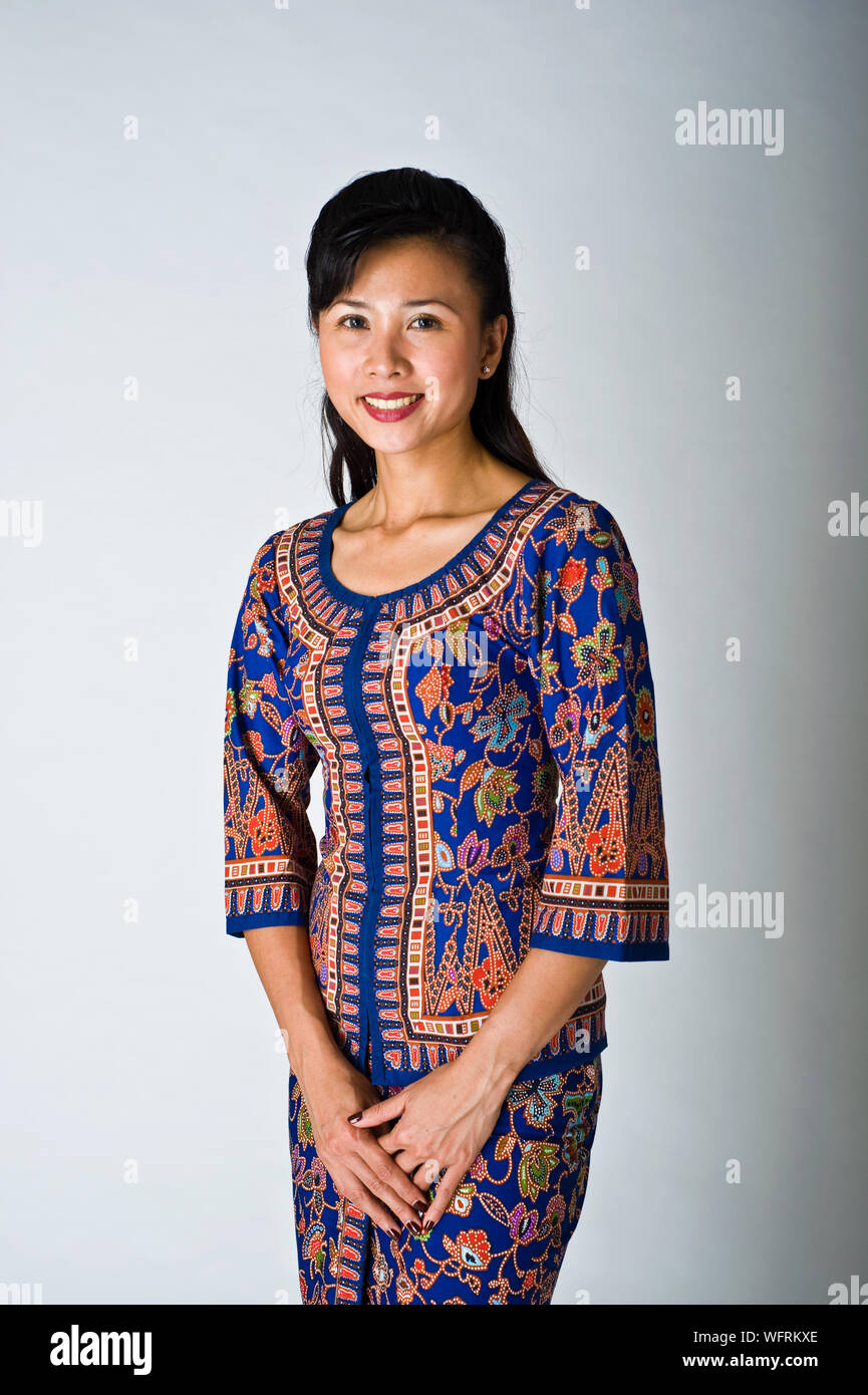 Cabin crew smiling hi-res stock photography and images - Alamy