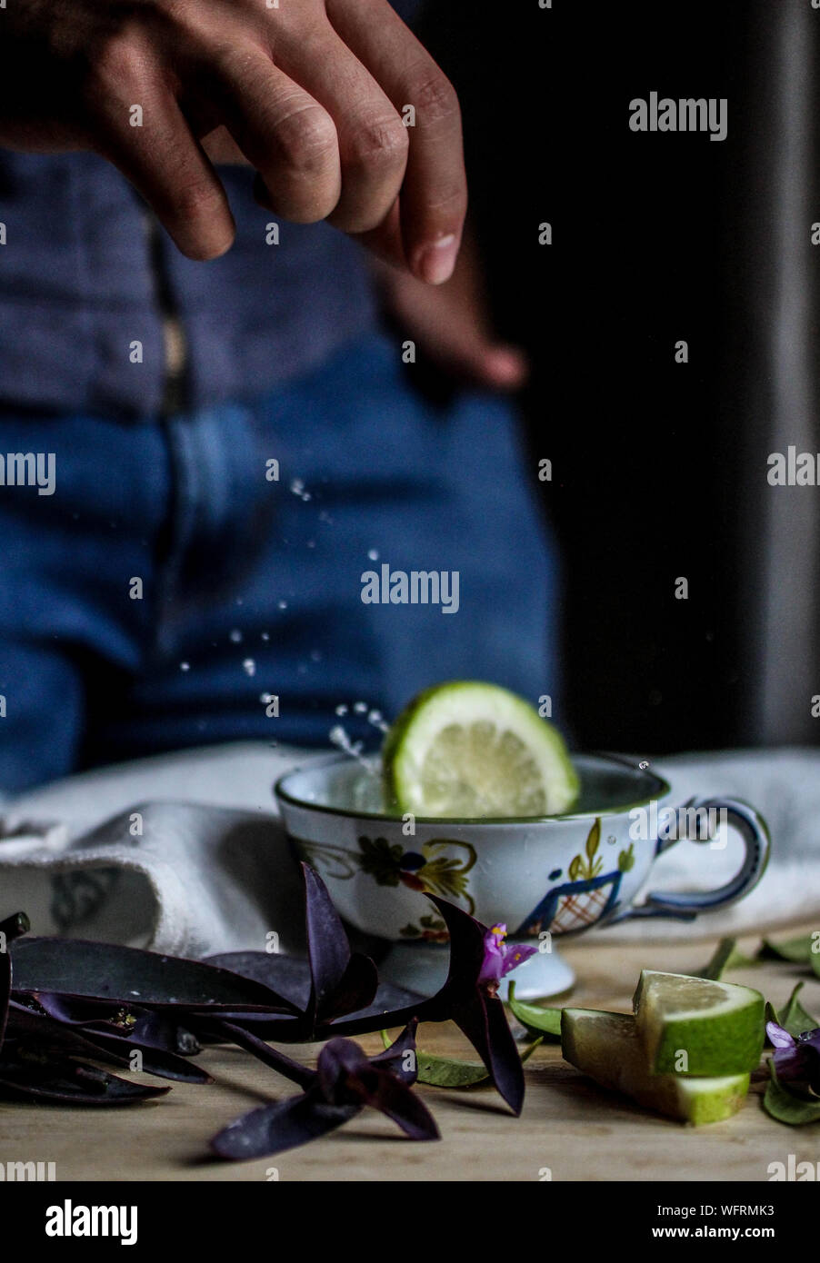 Throwing fruit hi-res stock photography and images - Alamy