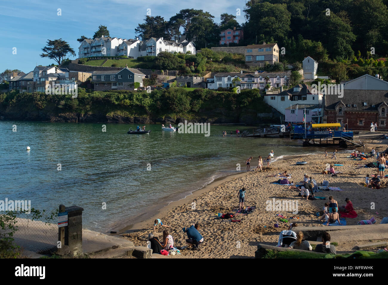 South Sands beach, Salcombe, Devon, UK Stock Photo - Alamy