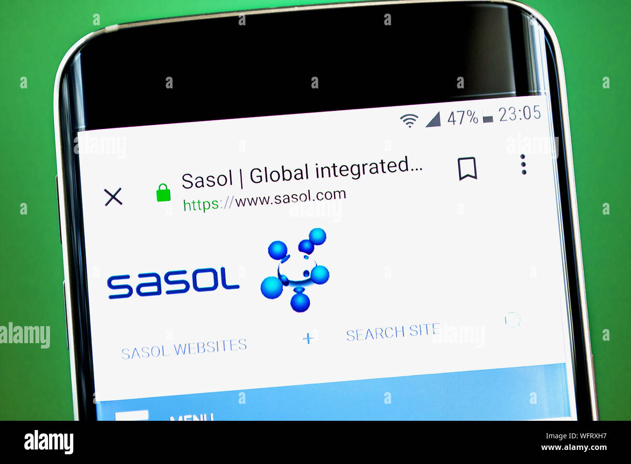 Sasol logo hi-res stock photography and images - Alamy
