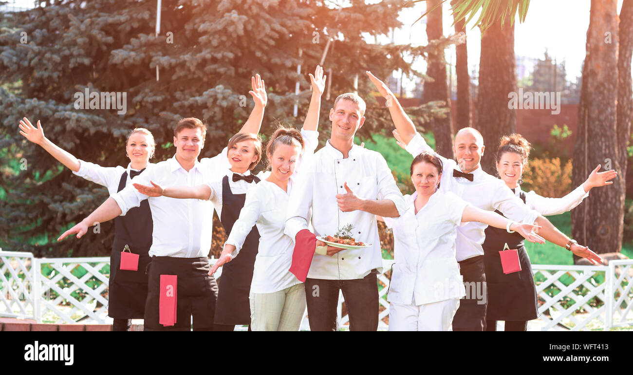 Waiter tray behind hi-res stock photography and images - Alamy
