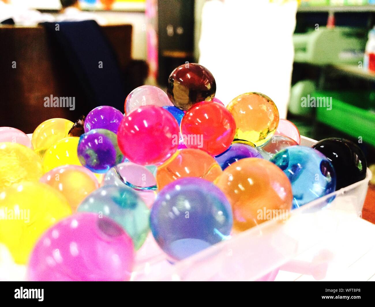 Transparent colored balls hi-res stock photography and images - Alamy