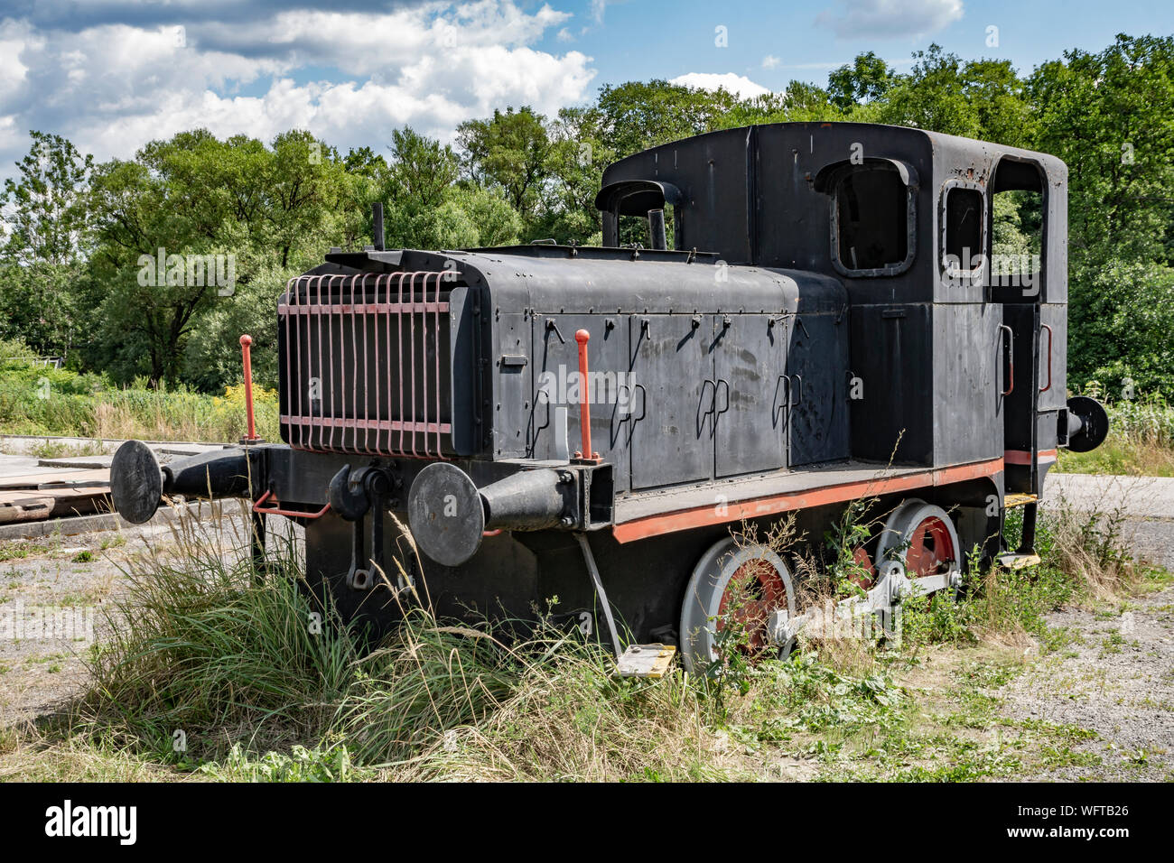 Small old steam locomotive hi-res stock photography and images - Alamy