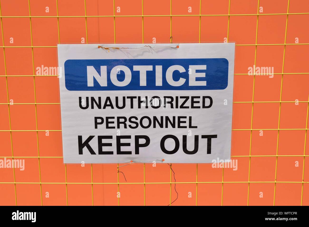 Stuck on sign hi-res stock photography and images - Alamy