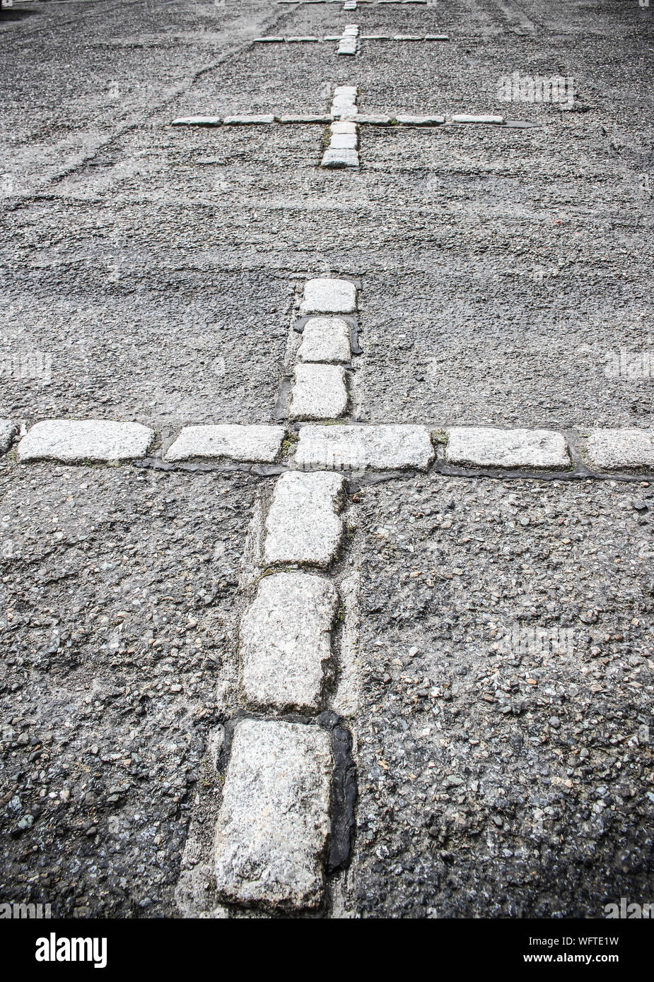 Footpath Markings High Resolution Stock Photography and Images - Alamy