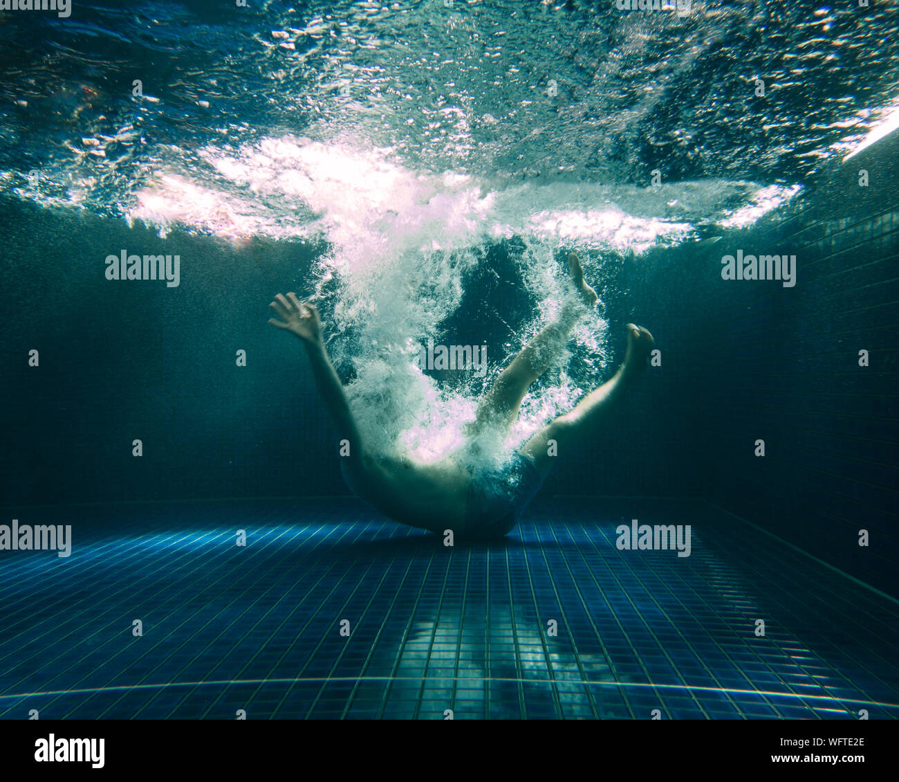 Adult Body Underwater Pool High Resolution Stock Photography and Images ...
