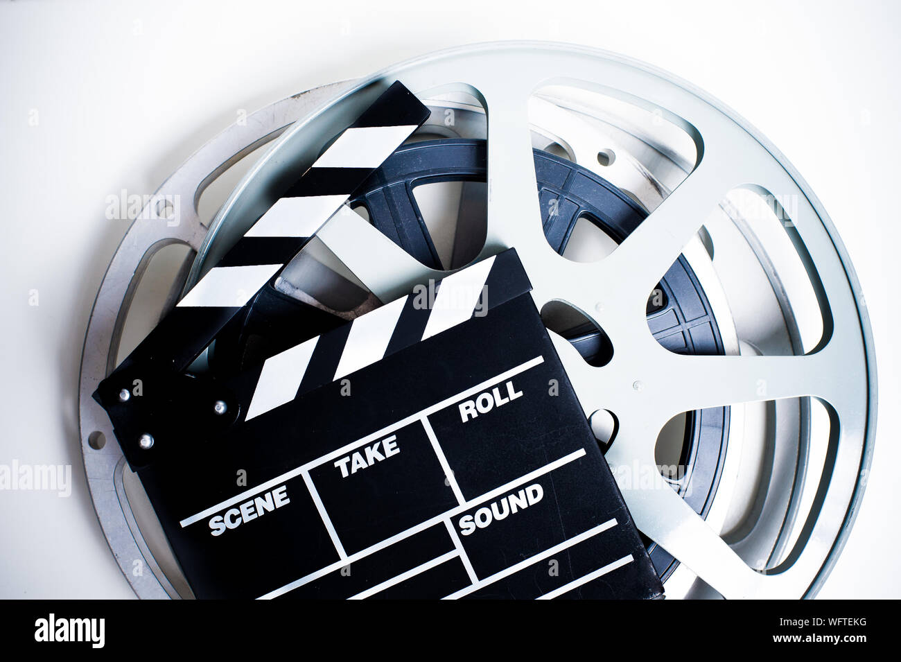 Film wheel hi-res stock photography and images - Alamy