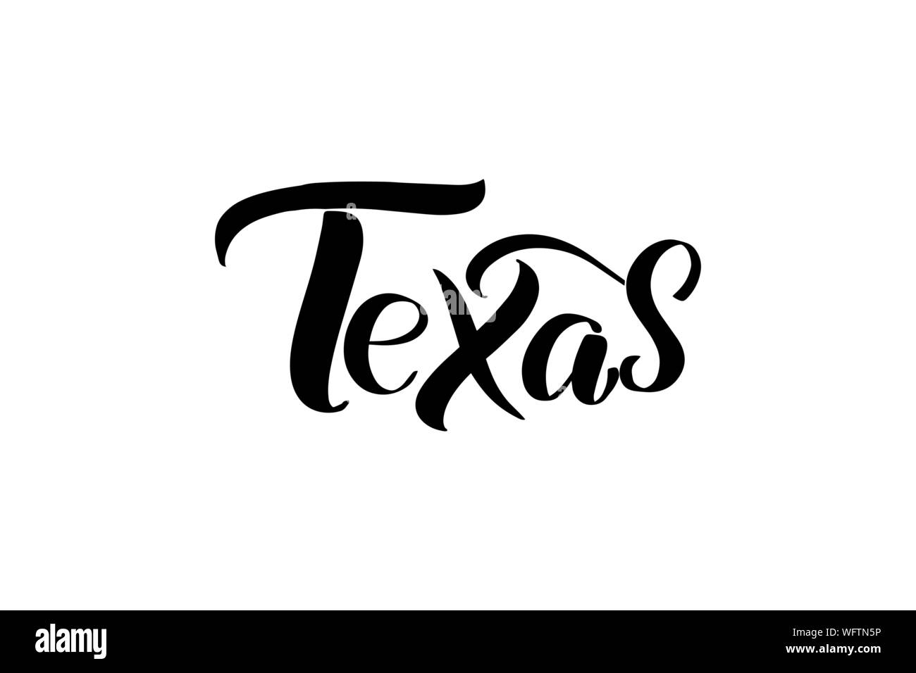 handwritten brush lettering Stock Vector Image & Art - Alamy