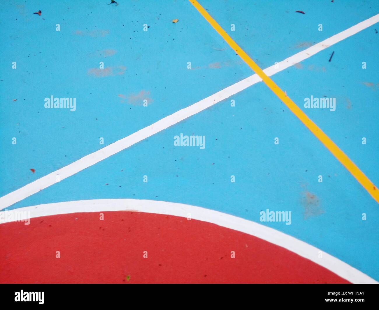 Blue and red markings hi-res stock photography and images - Alamy