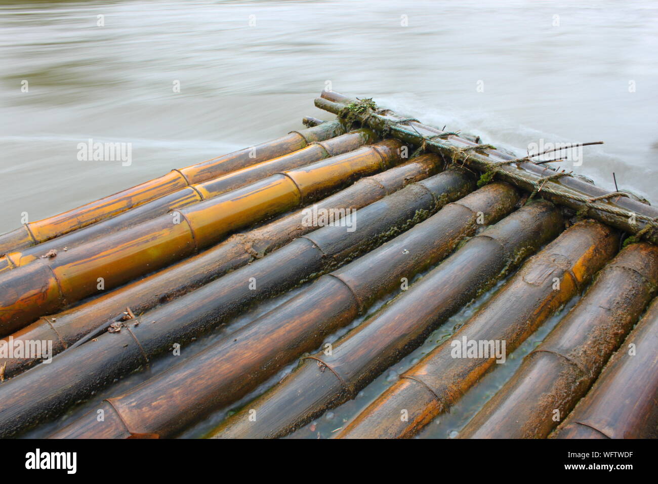Wooden River Raft High Resolution Stock Photography and Images - Alamy