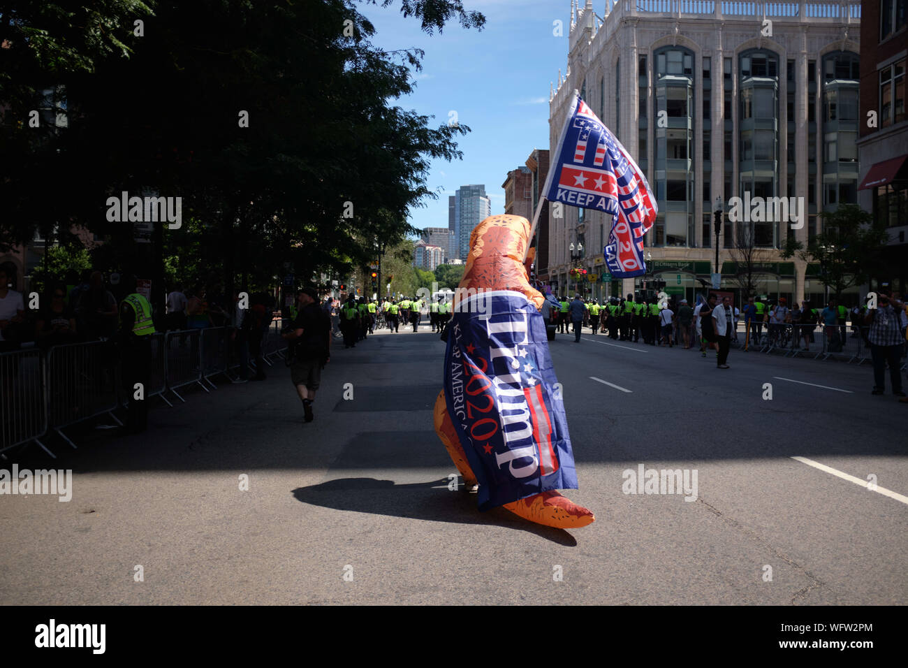 Boston straight pride parade hi-res stock photography and images - Alamy