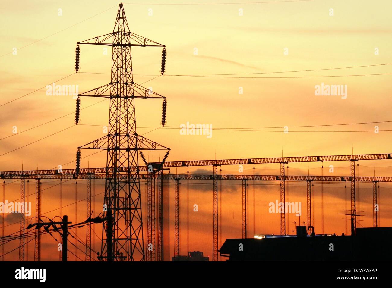 Electricity Pylon Japan High Resolution Stock Photography and Images ...