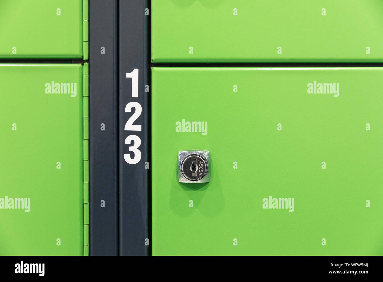 Locker numbers hi-res stock photography and images - Alamy