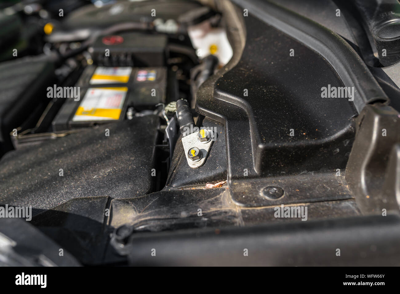 Battery clamp connector hi-res stock photography and images - Alamy