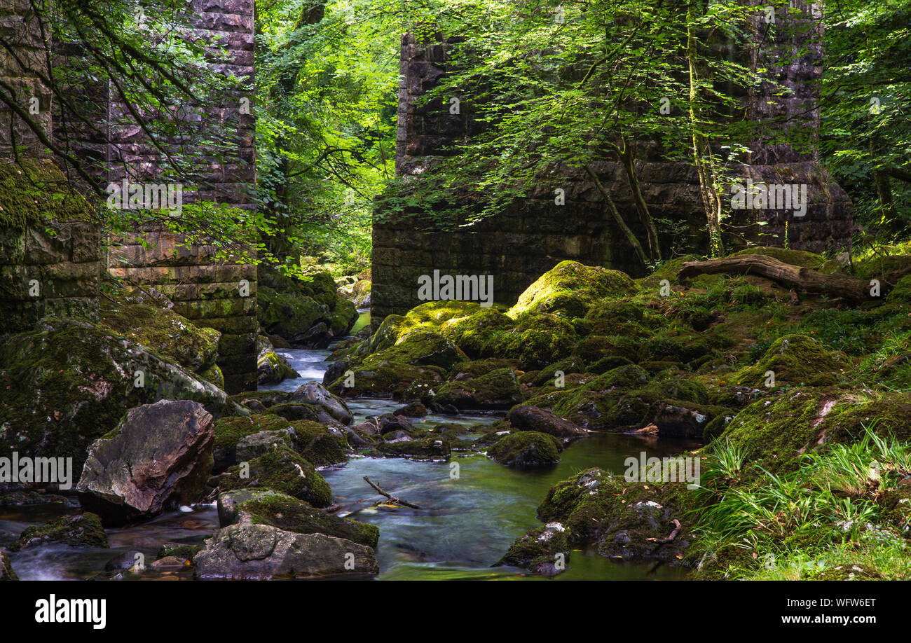 River Erme, North of Ivybridge, Devon Stock Photo - Alamy