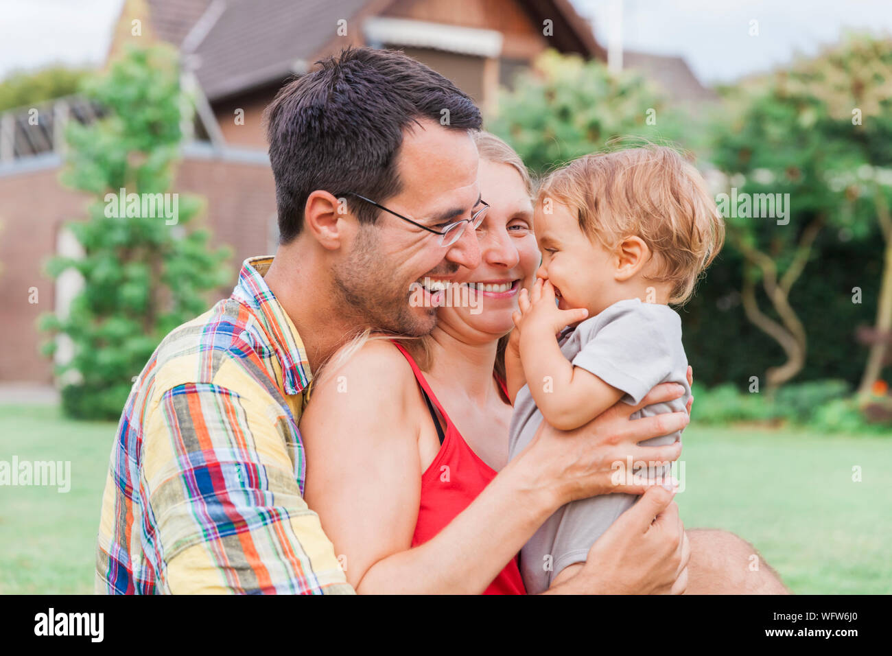One family house germany hi-res stock photography and images - Alamy