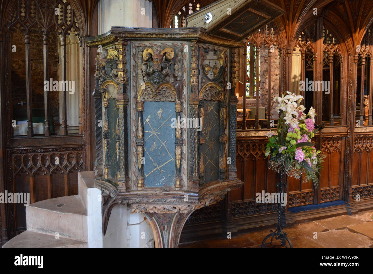 Cockington Village, Torquay. July 2019 Stock Photo - Alamy