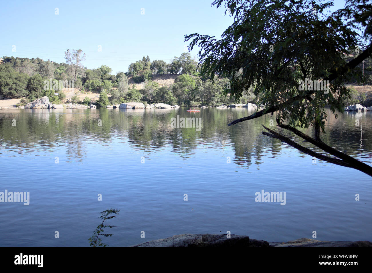 Scenes along the American River and Lake Natomas in Folsom, California ...