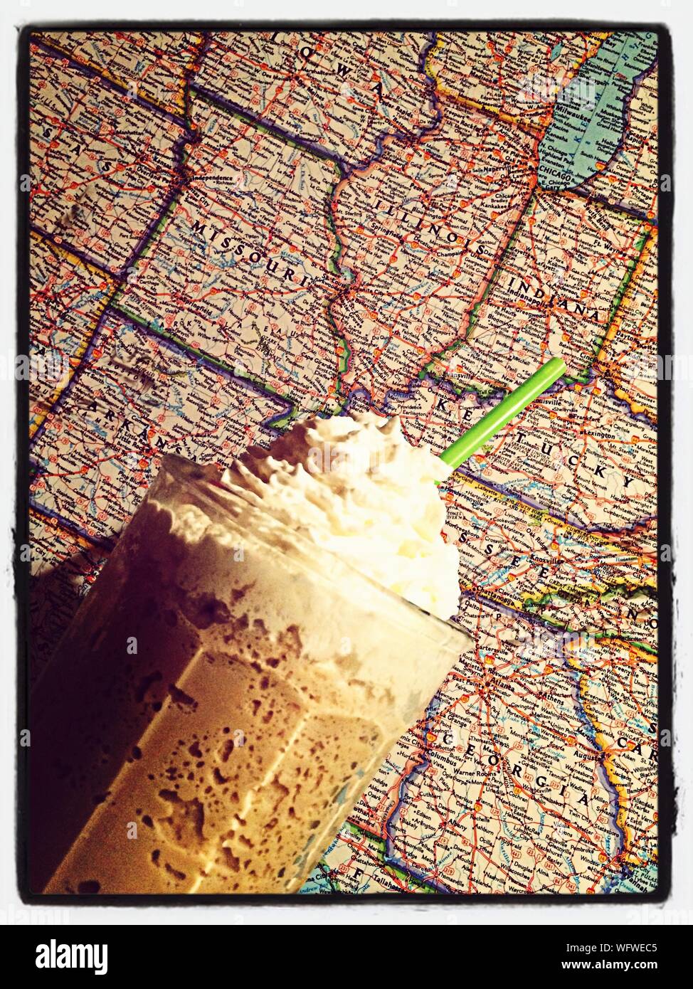 World map coffee production hi-res stock photography and images - Alamy