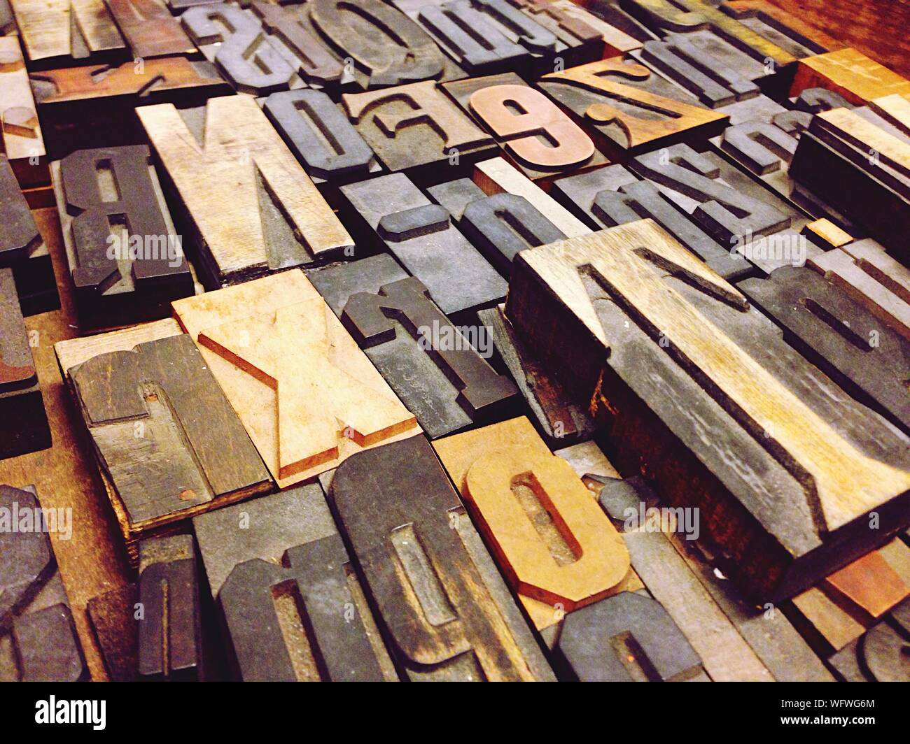 Large block letters hi-res stock photography and images - Alamy