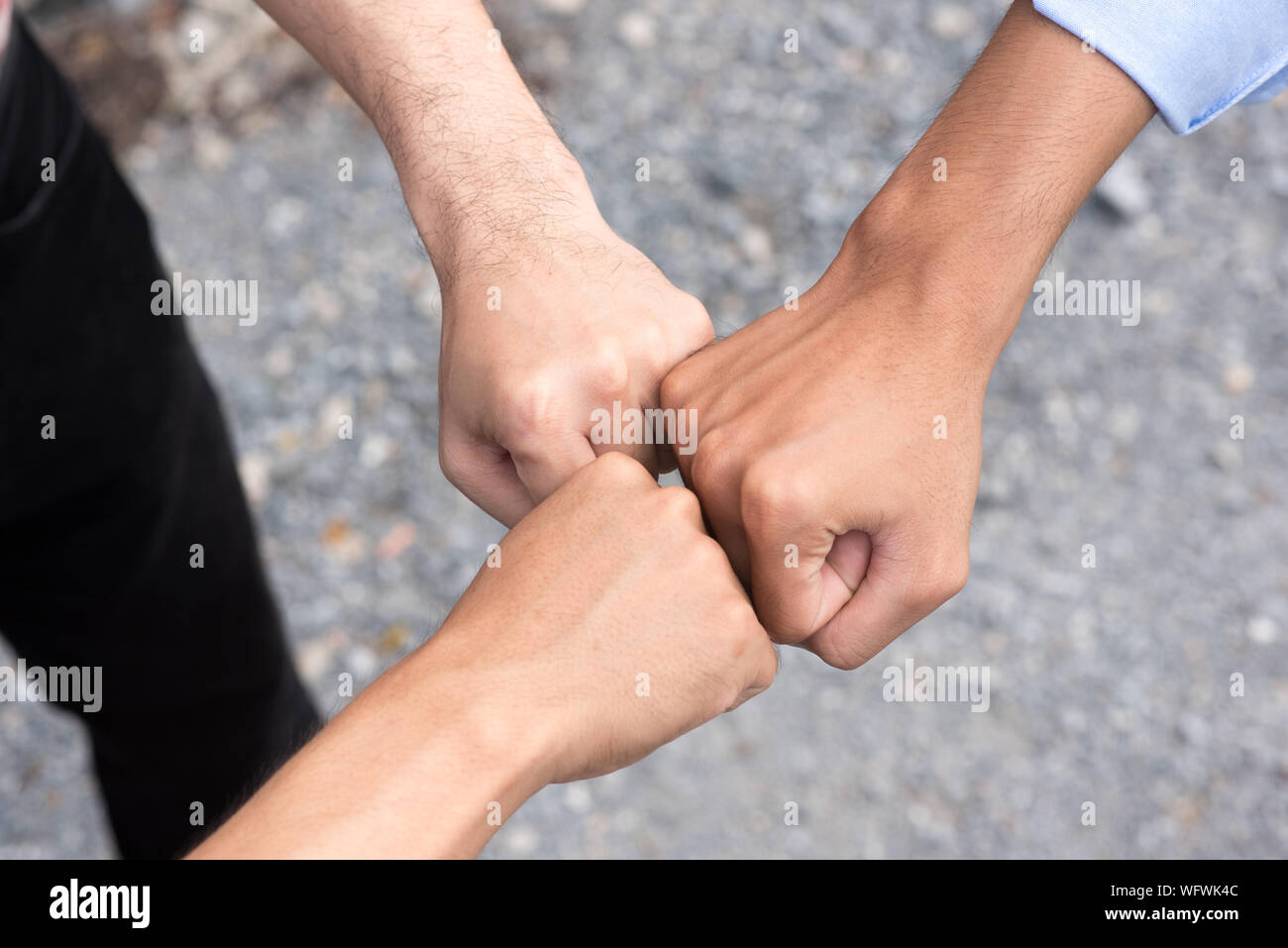 Fist Bump High Resolution Stock Photography and Images - Alamy