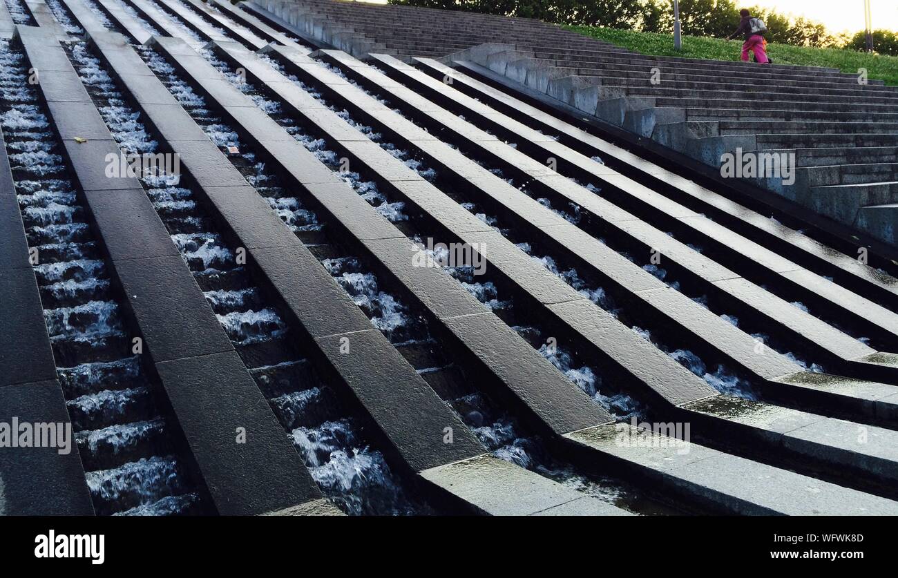 Low slope stairs hi-res stock photography and images - Alamy