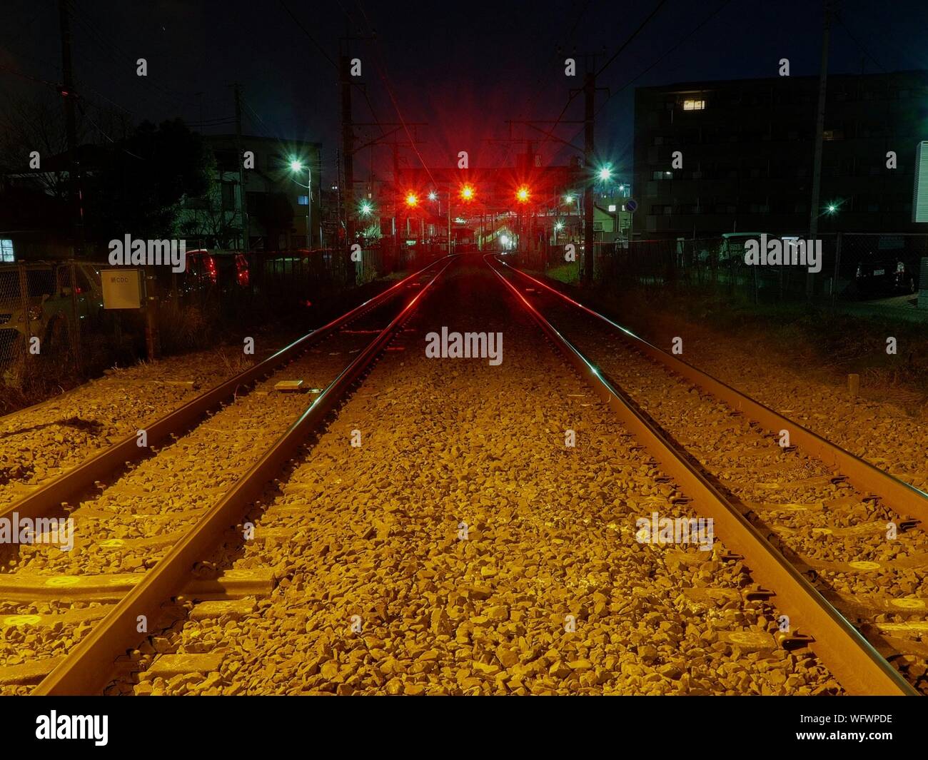 Signals railroad railway track hi-res stock photography and images - Alamy