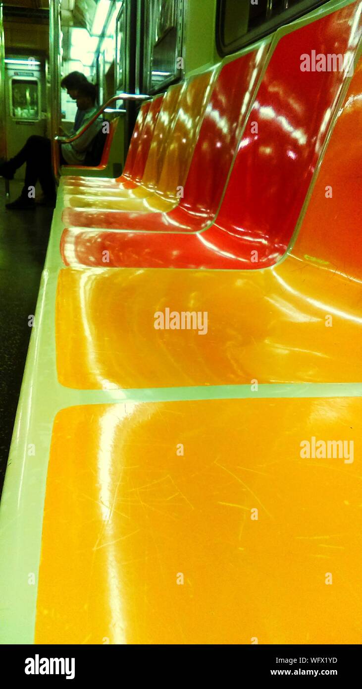 Train seats row hi-res stock photography and images - Alamy