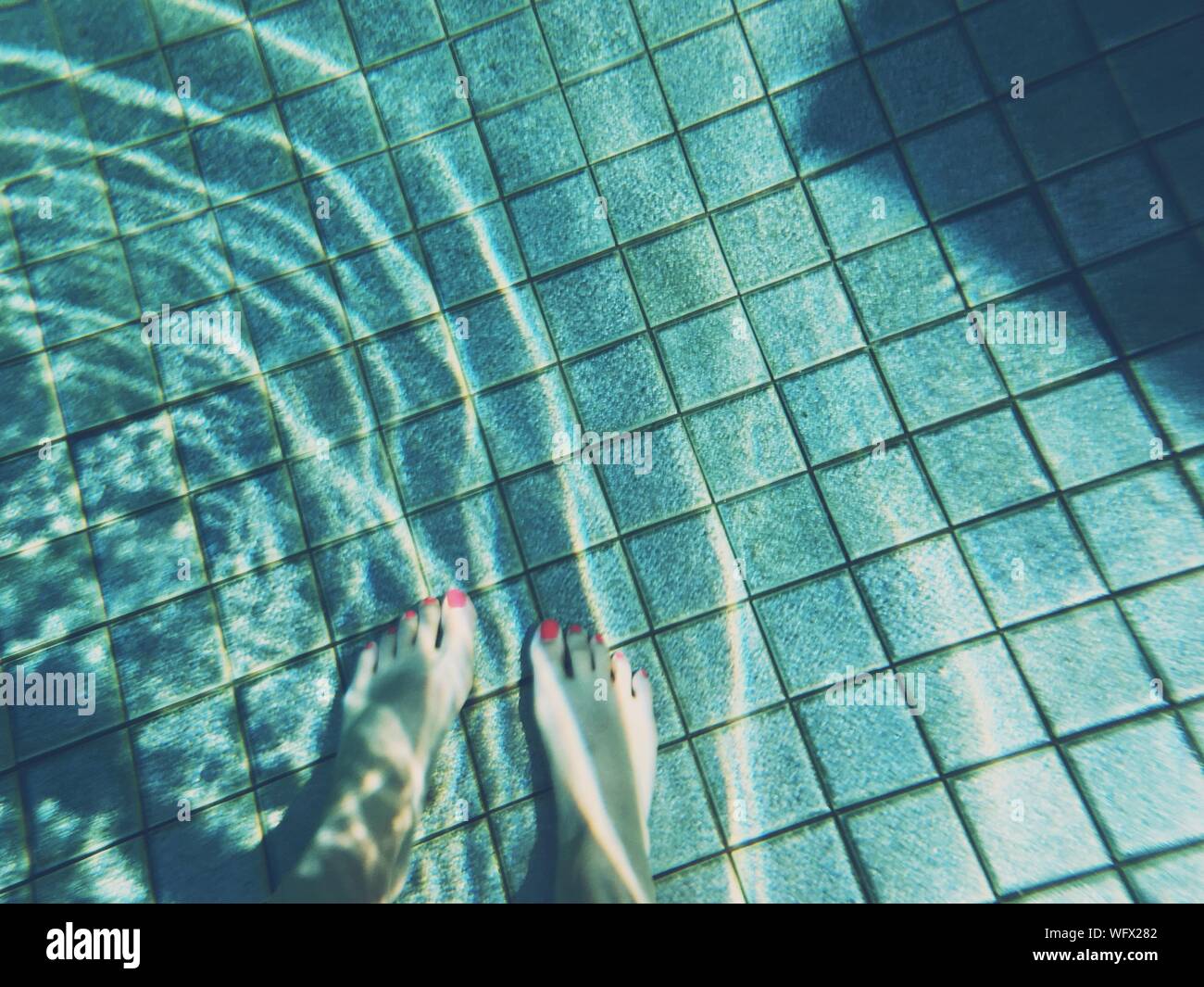 Wet legs in water hi-res stock photography and images - Alamy