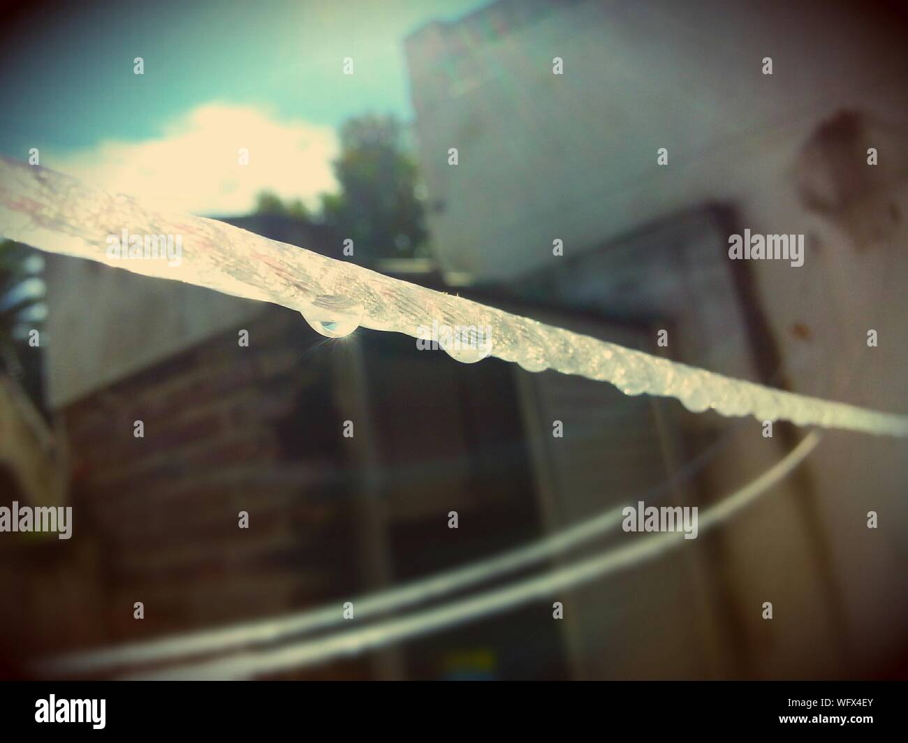 Water drops rope hi-res stock photography and images - Alamy