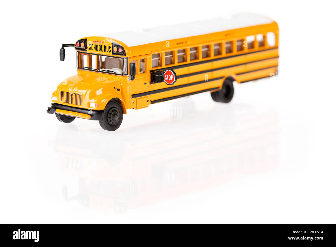 School bus toy hi-res stock photography and images - Alamy