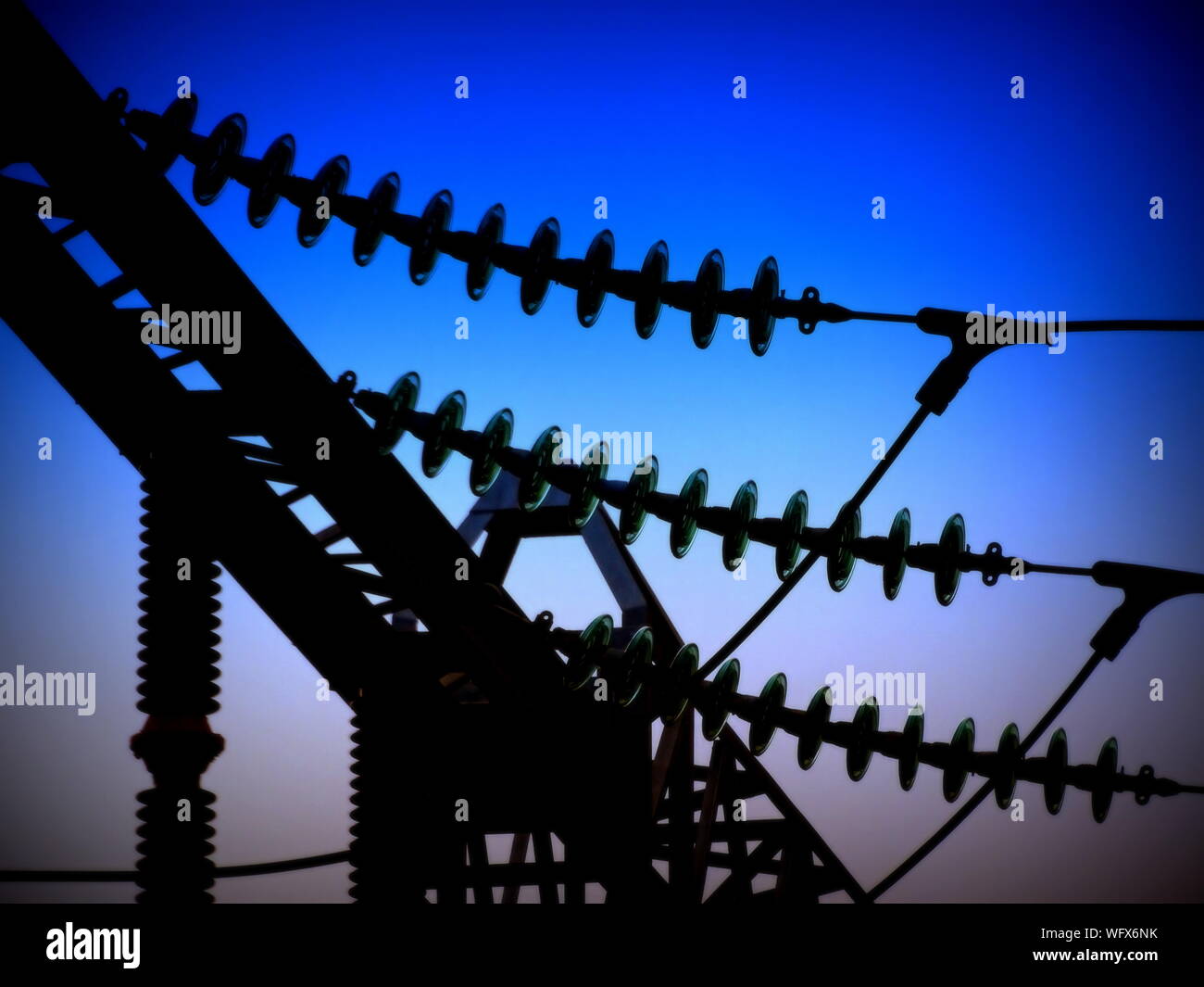 Pylons Close Up High Resolution Stock Photography and Images - Alamy