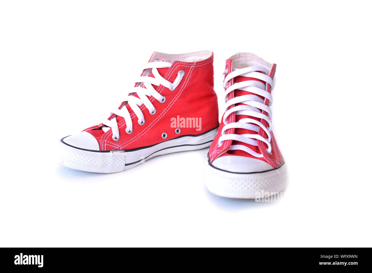 Shoes white background hi-res stock photography and images - Alamy