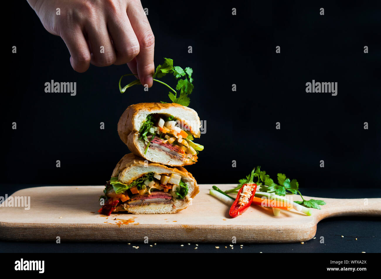 Human Sandwich High Resolution Stock Photography and Images - Alamy