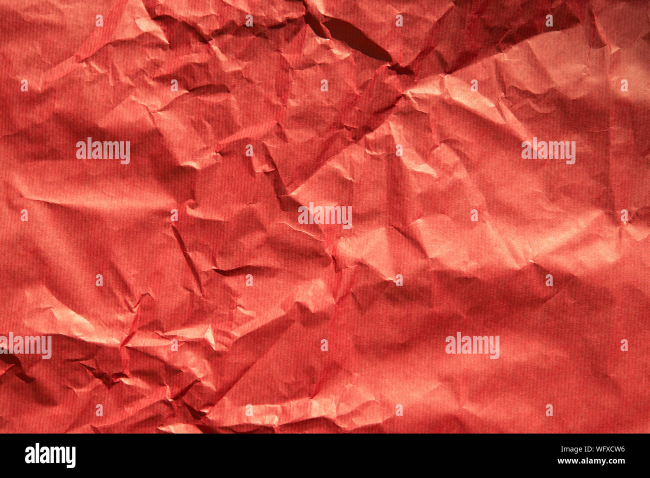 red color creased paper texture background Stock Photo - Alamy