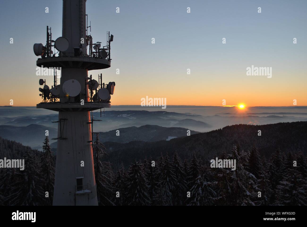 Remote telecommunications tower hi-res stock photography and images - Alamy