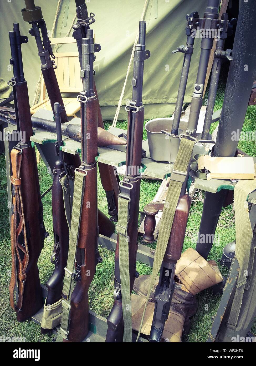 Military Rifles High Resolution Stock Photography and Images - Alamy