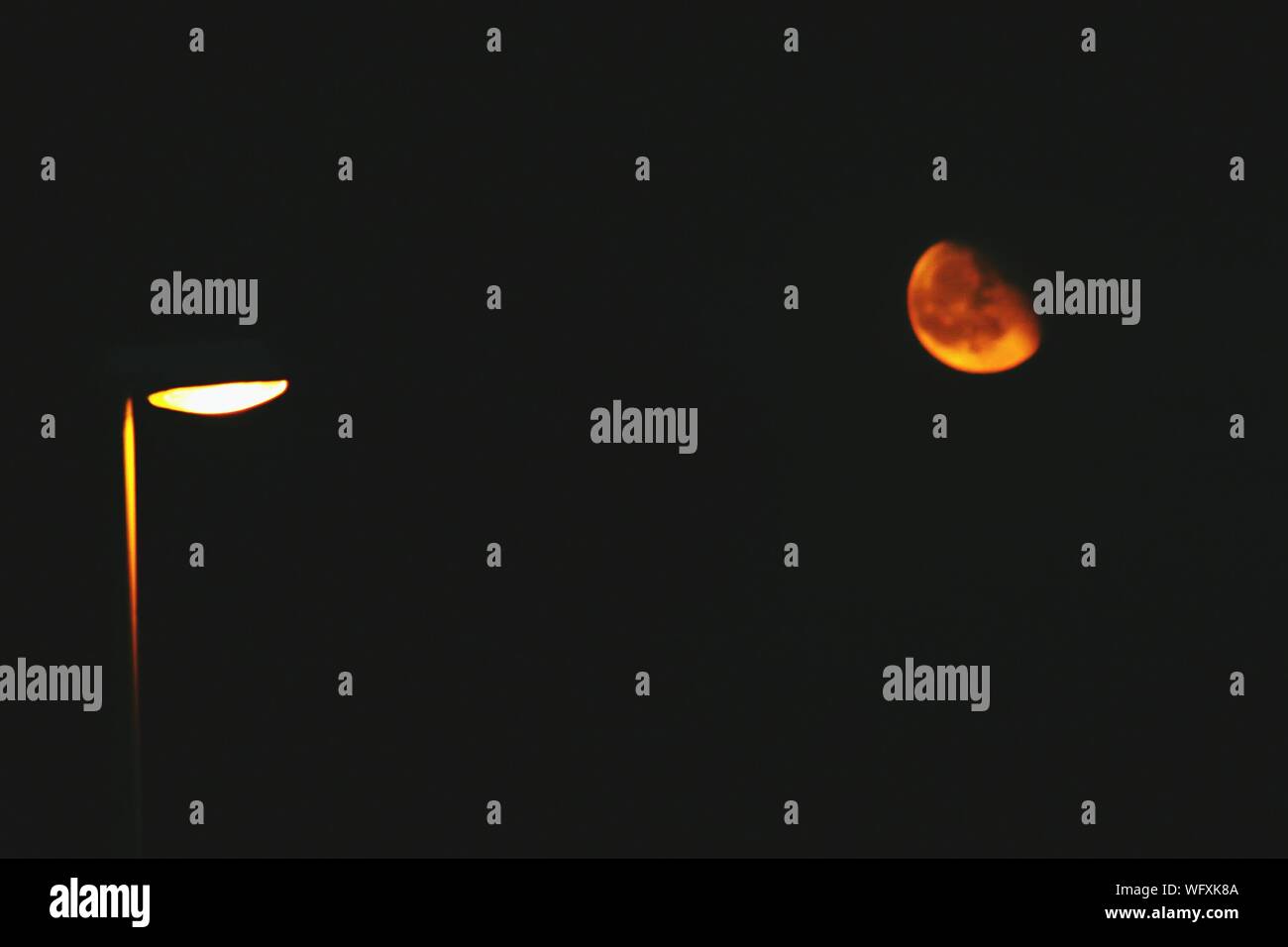Orange moon hi-res stock photography and images - Alamy