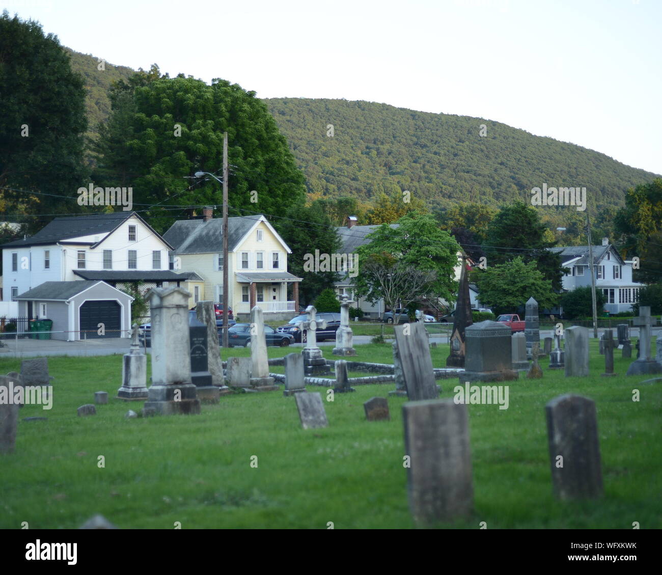 The small town cemetery hi-res stock photography and images - Alamy