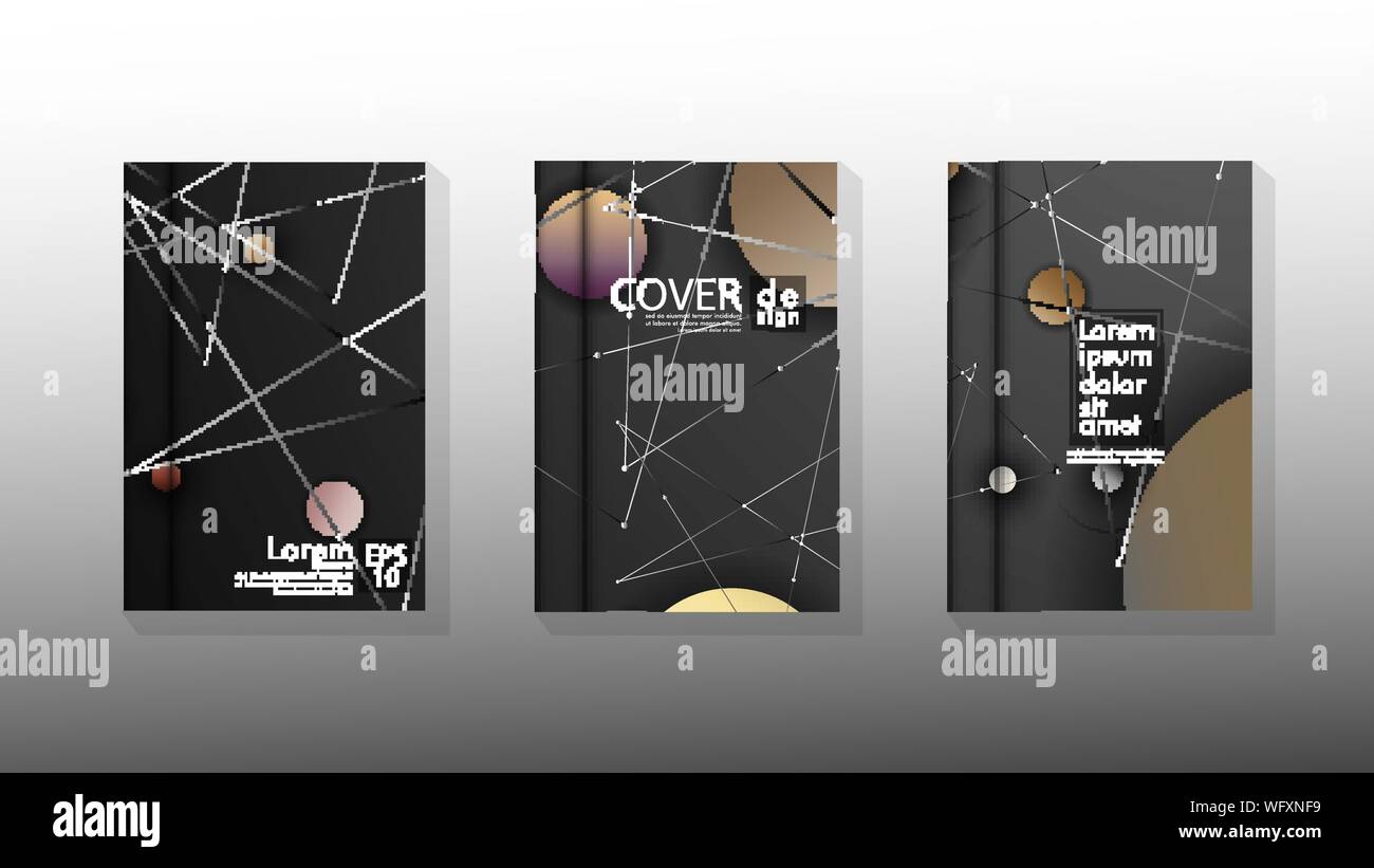 abstract book cover design with a galaxy background . vector ...