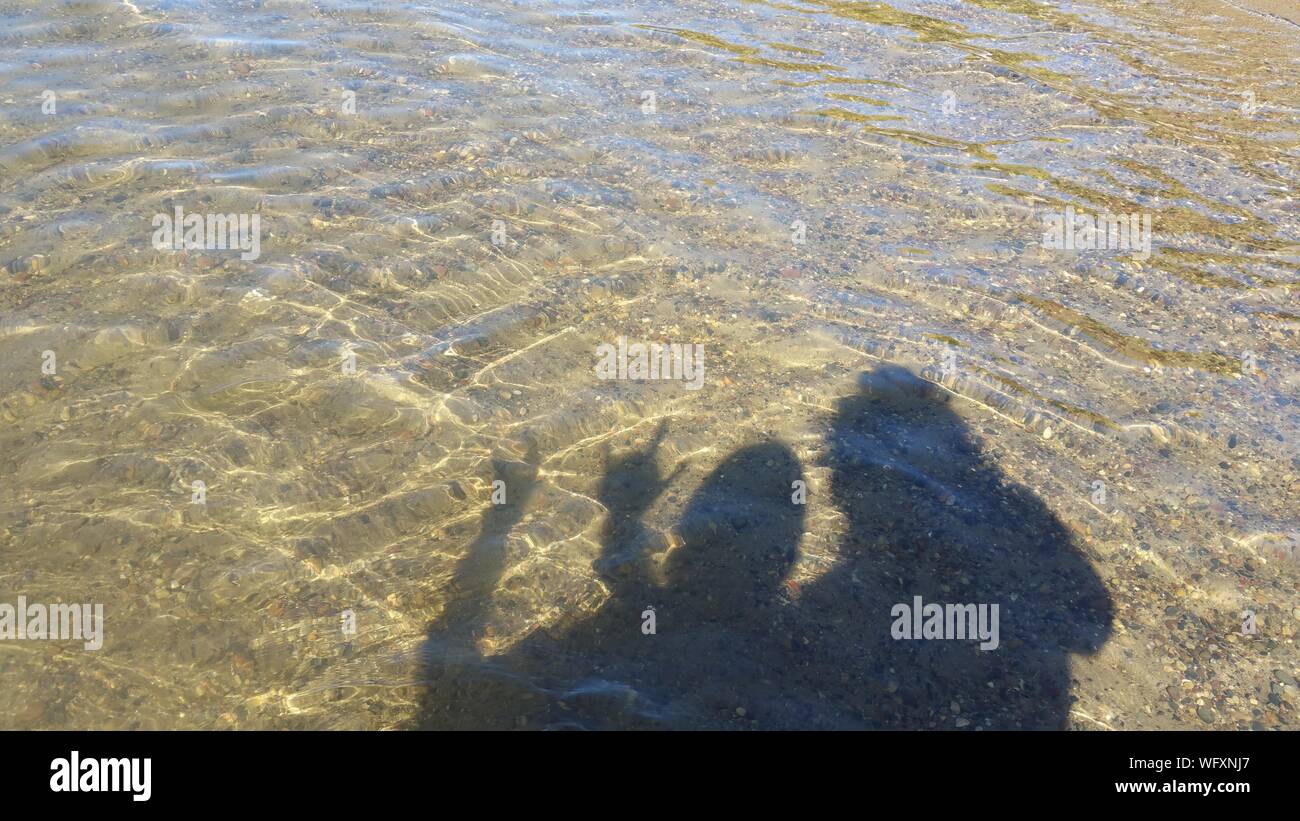 Shadow in water hi-res stock photography and images - Alamy