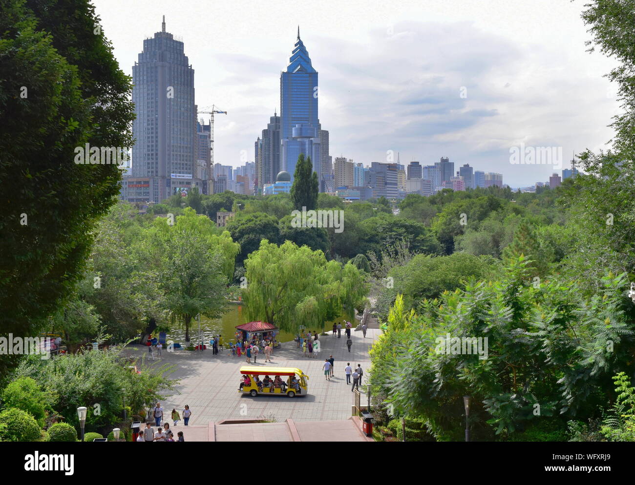 Hongshan park urumqi xinjiang china hi-res stock photography and images ...