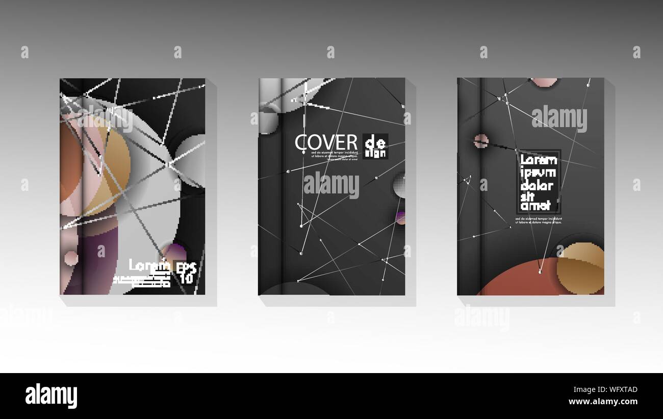 abstract book cover design with a galaxy background . vector ...