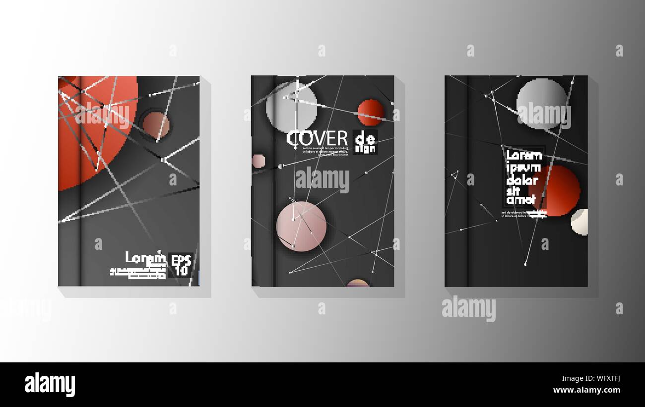 abstract book cover design with a galaxy background . vector ...