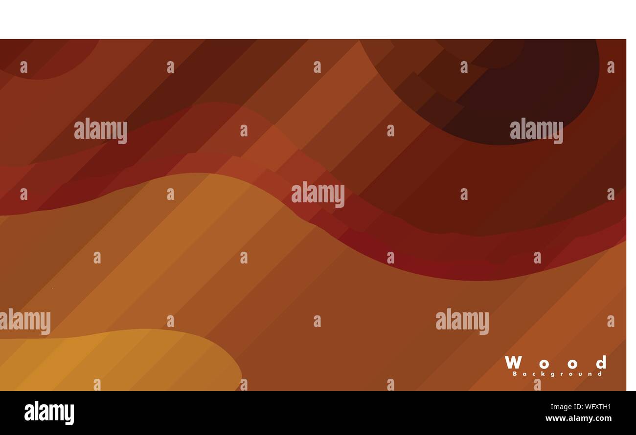 abstract wave background with wooden patterns Stock Vector Image & Art ...