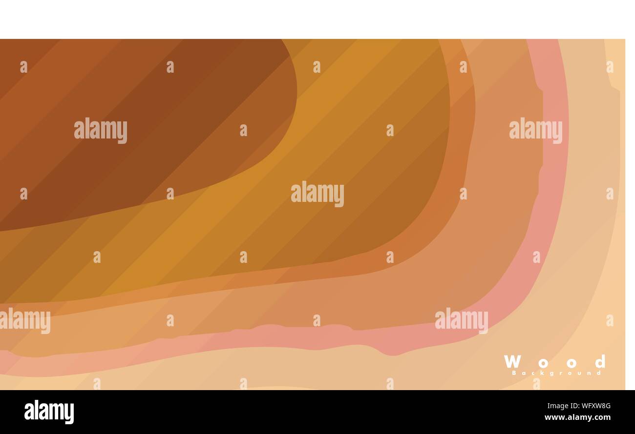 abstract wave background with wooden patterns Stock Vector Image & Art ...